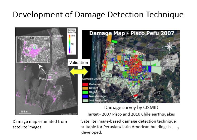 Geo‐spatial Database and Damage Assessment - CISMID