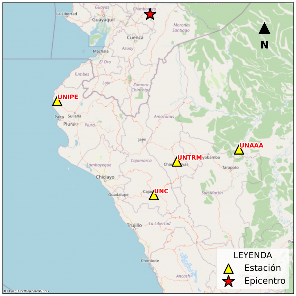 Acelerogramas del sismo de Zarumilla, Zarumilla - Tumbes, del 16 de ...