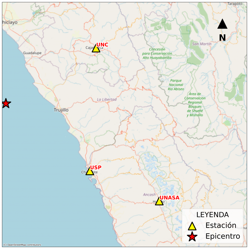Acelerogramas del sismo de San Pedro De Lloc, Pacasmayo - La Libertad ...