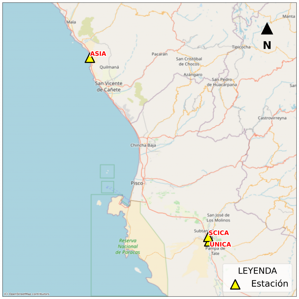 Acelerogramas del sismo de Marcona, Nazca - Ica, del 08 de mayo de 2024 ...